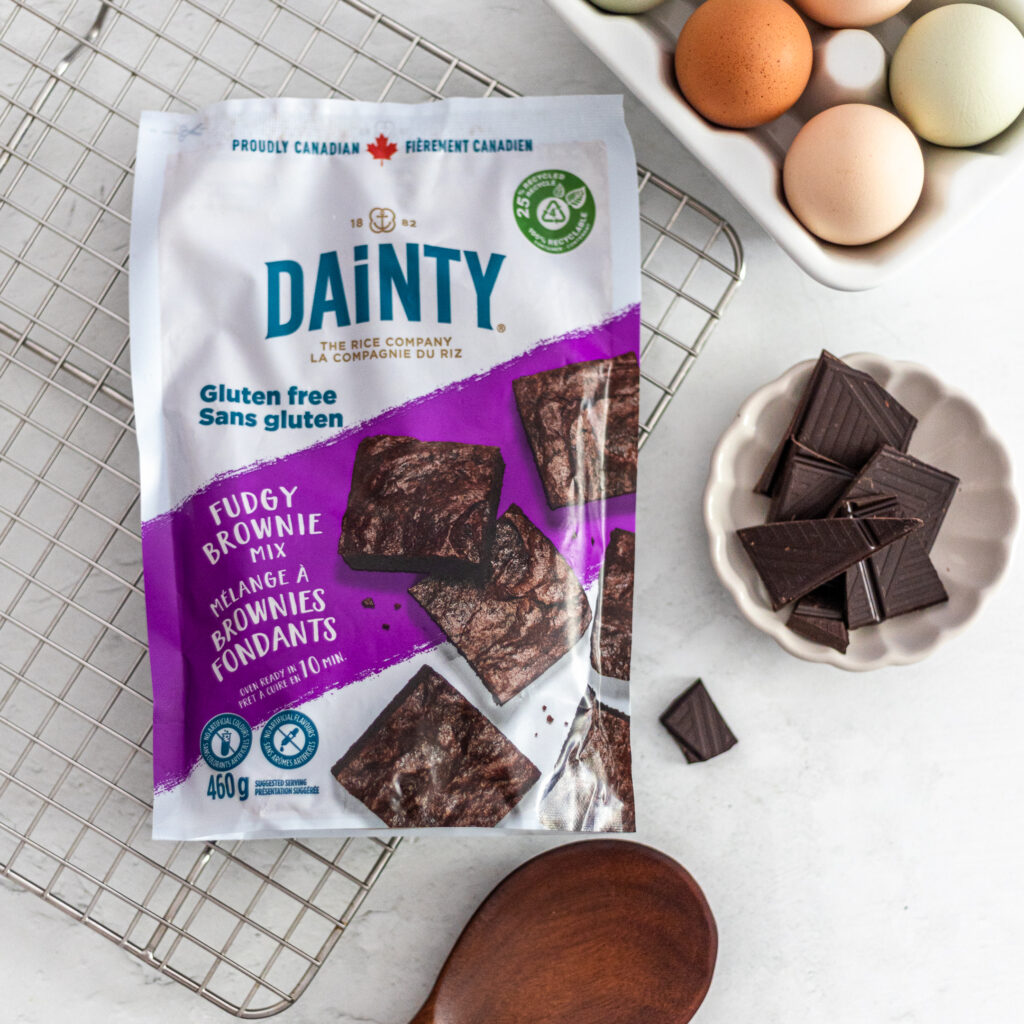 Dainty Rice | Gluten Free Fudgy Brownie Mix