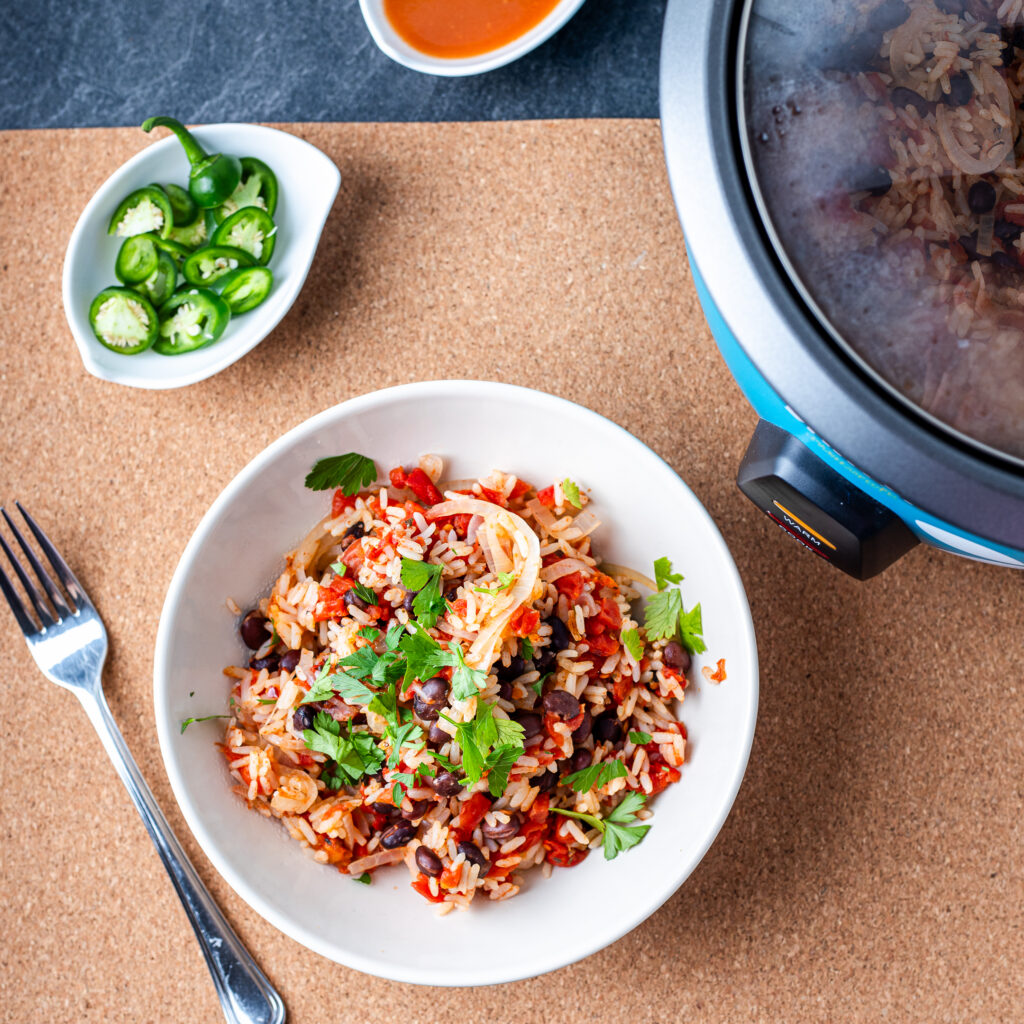 Dainty Rice | Jambalaya dans le cuiseur à riz