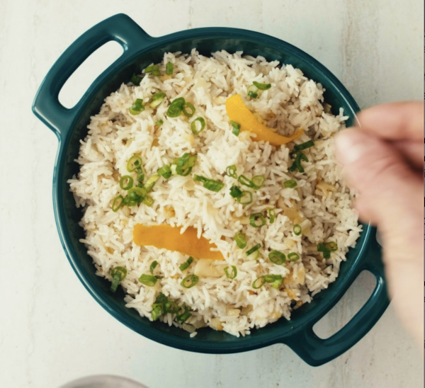 Dainty Rice | Rice Cooker Maple Beans & Rice