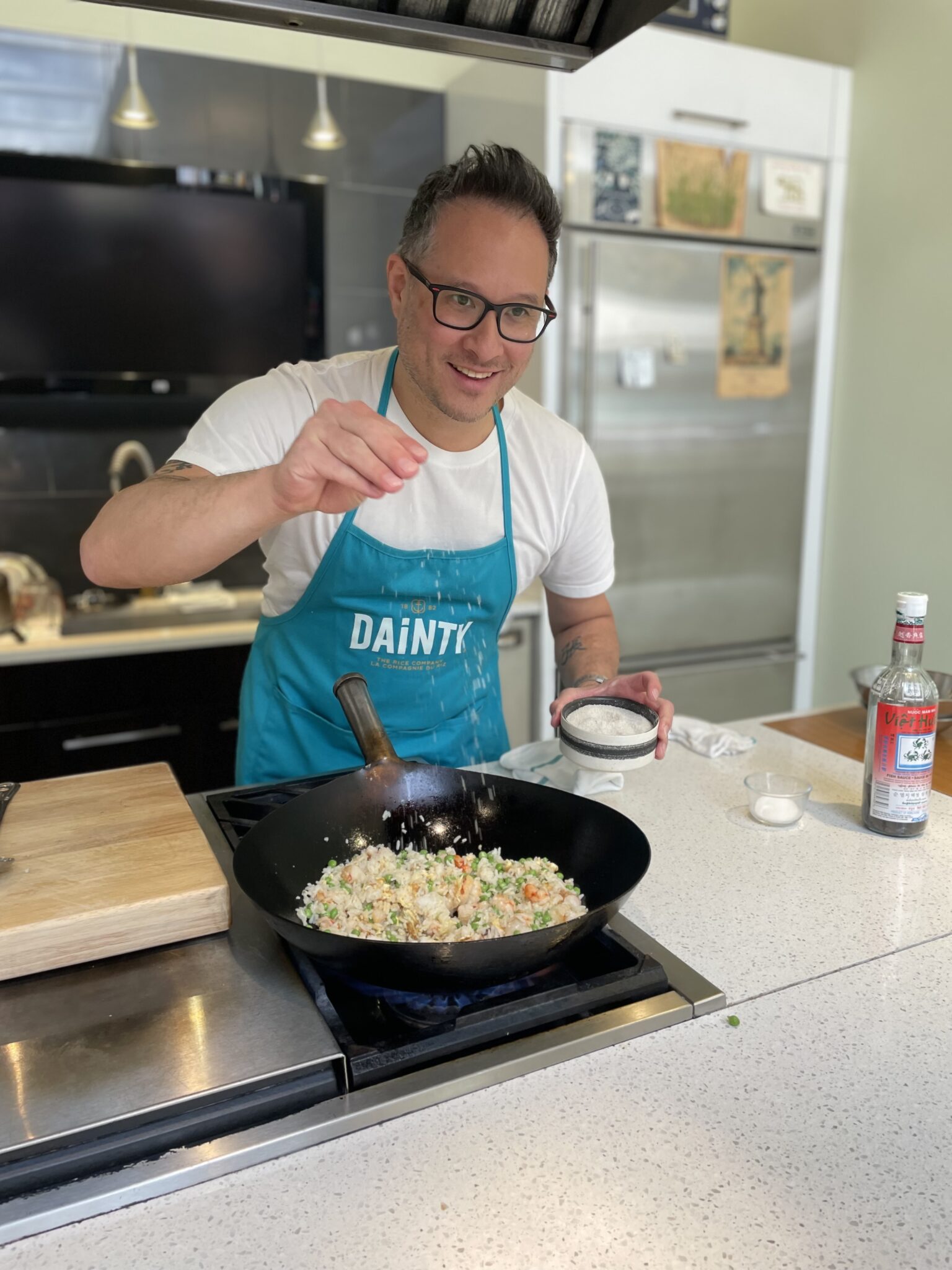 Dainty Rice | Poulet coréen dans la friteuse à air chaud